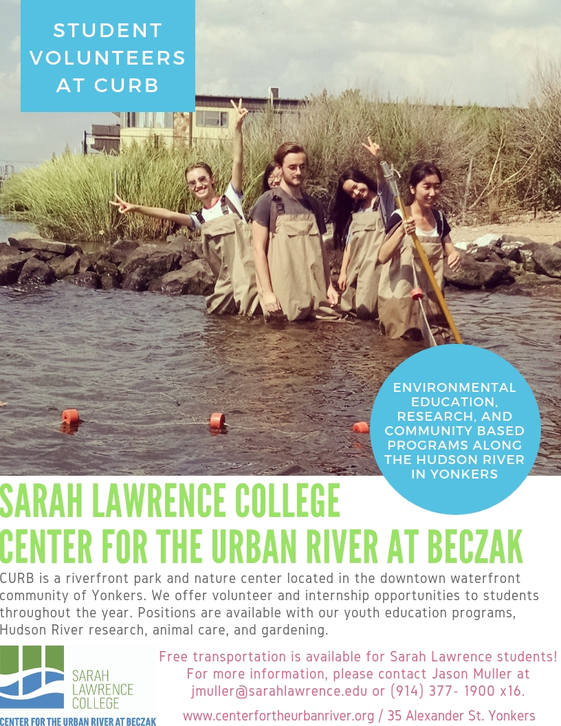 Volunteering | Center for the Urban River at Beczak | Sarah Lawrence ...